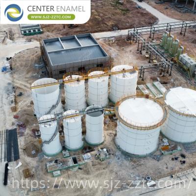 China Center Enamel Provides Anaerobic Digestion Technology for Brunei Aquaculture Wastewater Treatment Project for sale