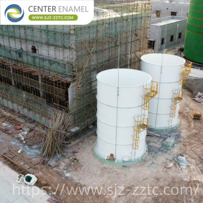 China Center Enamel Provides Anaerobic Digestion Technology for Myanmar Aquaculture Wastewater Treatment Project for sale