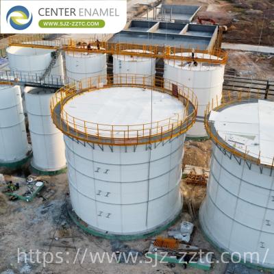 China Center Enamel Provides Anaerobic Digestion Technology for Thailand Aquaculture Wastewater Treatment Project for sale