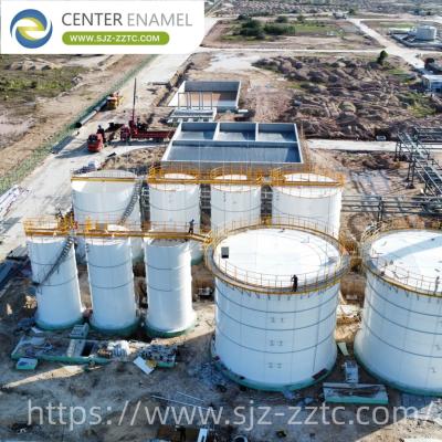China Center Enamel Provides Anaerobic Digestion Technology for Cambodia Aquaculture Wastewater Treatment Project for sale