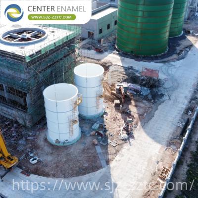 China Center Enamel Provides Anaerobic Digestion Technology for Vietnam Aquaculture Wastewater Treatment Project for sale