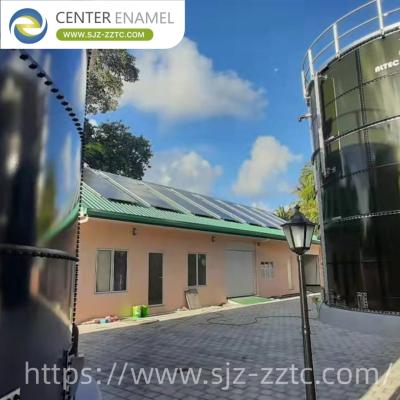 China Center Enamel Provides Anaerobic Digestion Technology for Bangladesh Dairy Industry Wastewater Treatment Project for sale