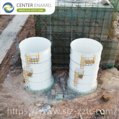 China Center Enamel Provides Anaerobic Digestion Technology for India Dairy Industry Wastewater Treatment Project for sale