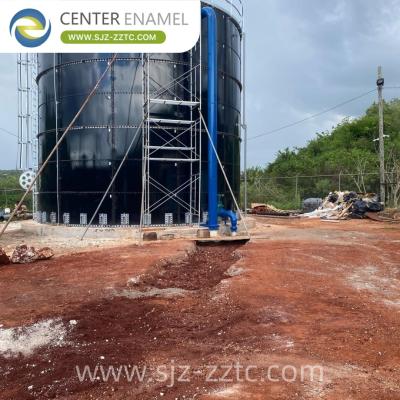 China Center Enamel Provides Anaerobic Digestion Technical Solutions for Cambodia Textile Wastewater Treatment Project for sale
