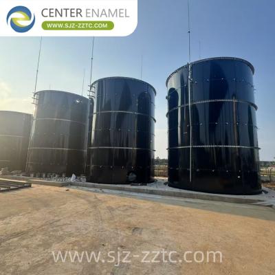 China Center Enamel Provides Biogas Technology for Bangladesh Pig Farm Wastewater Treatment Project for sale