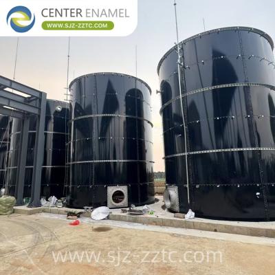 China Center Enamel Provides Biogas Technology for Indonesia Dairy Farm Wastewater Treatment Project for sale