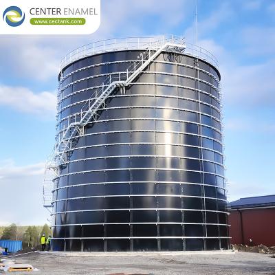 China Engineered for High-Abrasion Containment GFS Mineral Silos for sale