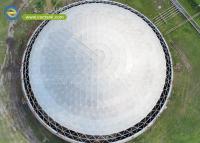 China High Corrosion Resistant Aluminum Dome Roof with Quick Field Installation and Virtually Maintenance Free Design for sale