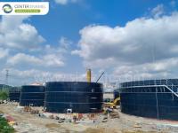China Innovative Biogas Technology and GFS Tanks for Thailand Municipal Wastewater Treatment Project for sale
