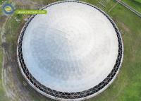 China Durable Aluminum Dome Roof with 120 mph Wind Load Tolerance and 50+ Year Service Life for Self-Supporting Structures for sale