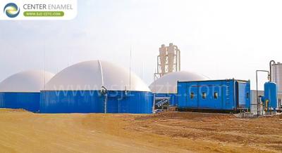 China Advanced GFS Tanks and Modern Anaerobic Technologies for Laos Livestock Manure Biogas Project for sale
