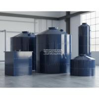 China Excellent Corrosion Integrity Glass Fused To Steel Tanks In Various Sizes And Shapes Gas Liquid Impermeable Offering Storage Performance for sale