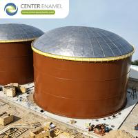 China Domed External Floating Roof Tank with High Corrosion Resistant Aluminum and Self-supporting Structure for Quick Field Installation for sale