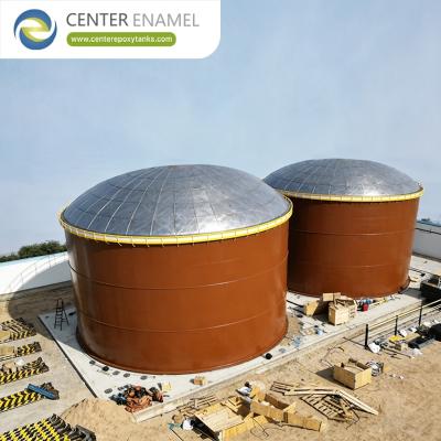 China Domed External Floating Roof Tank with High Corrosion Resistant Aluminum and Self-supporting Structure for Quick Field Installation for sale