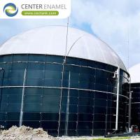 China Double Membrane Biogas Holder for Biomass to Biogas Anaerobic Digestion Project: Provides the Necessary Volume Stabilization to Manage Fluctuating Digester Gas Outpu for sale