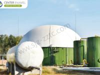 China Kenya Cattle Manure Biogas Plant Project Design Using GFS Tanks for sale