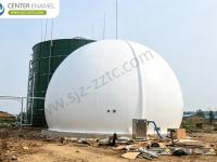 China Ghana Cattle Manure Biogas Solution Provider: CSTR Process Solution by Center Enamel for sale