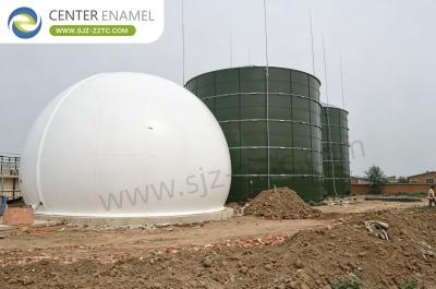 China Professional Biogas Plant Project Design with GFS Tanks for Chicken Manure Treatment in Turkey for sale