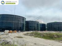 China Professional Biogas Plant Design with GFS Tanks for Chicken Manure Treatment in Nigeria for sale