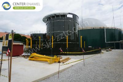 China How a Biogas Solution Provider Uses GFS Tanks for Restaurant Food Waste Treatment in Thailand for sale