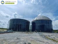 China Leading Turnkey Solution for Food Waste Treatment in Egypt with GFS Tanks for sale