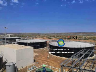 China Glass Fused To Steel Liquid Fertilizer Storage Tanks 30 Years Service Life for sale
