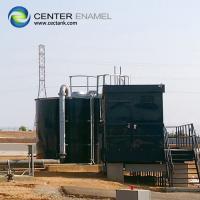 China Porcelain Enamel Liquid Storage Tank For Industrial Wastewater Storage for sale