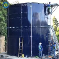 China Easy Assemble Glass Fused To Steel Liquid Storage Tanks 20 M3 To 20000 M3 Capactiy for sale