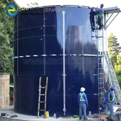 China Easy Assemble Glass Fused To Steel Liquid Storage Tanks 20 M3 To 20000 M3 Capactiy for sale