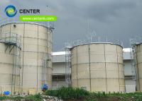 China Glass Lined Steel Liquid Storage Tanks With AWWA D103 / EN ISO28765 Standard for sale