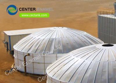 China NSF 61 Approved Glass Fused To Steel Potable Water Storage Tanks With FRP Roofs for sale