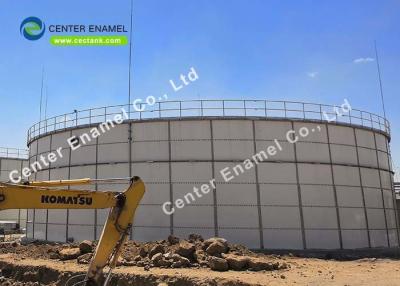 China Double Membrane Roof Glass Fused Steel Tanks For Liquid Storage for sale