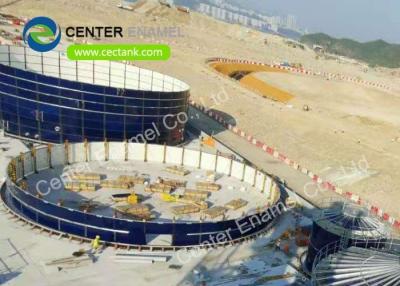China Glass Fused Steel Gas Impermeable Liquid Storage Tanks for sale
