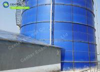 China Glass Lined Steel Water Storage Tanks For Biogas Waste Water Treatment Plant for sale