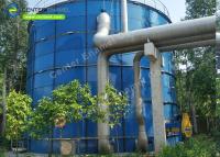 China 1500v Holiday Test Glass Fused To Steel Liquid Storage Tanks for sale