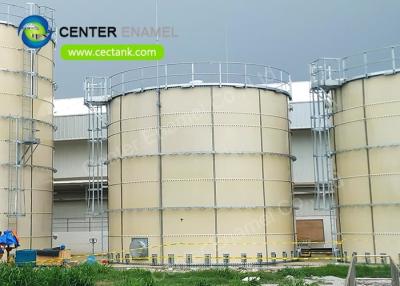 China Glass Fused To Steel Farm Biogas Tanks For Steel Bolted Tank For Biogas Anaerobic Digestion Of Cow Farm for sale