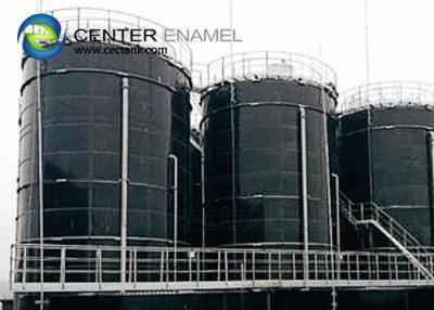 China Stainless Steel Industrial Liquid Storage Tanks AWWA D103-09 Standards for sale