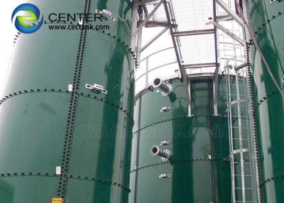 China Porcelain Enamel Industrial Liquid Wastewater Storage Tanks for sale