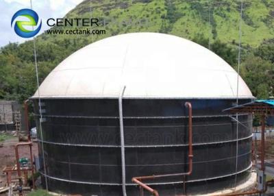 China Glass Lined Steel Farm Biogas Tanks In Powered Dairy Farms for sale