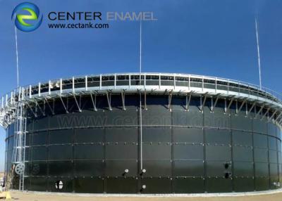 China Customized Dark Green Bolted Steel Biogas Storage Tanks for sale