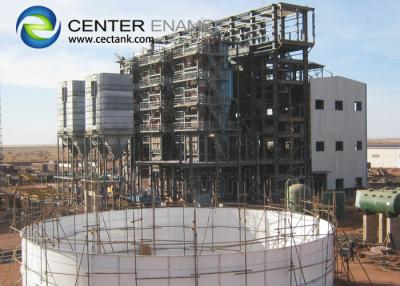 China Commercial Fire Fighting Water Tanks with Glass fused steel roof for sale