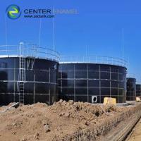 China 1500v Holiday Test Glass Fused To Steel Potable Water Tanks for sale