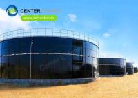 China 0.4mm Coating Thickness Glass Fused To Steel Water Storage Tanks for sale