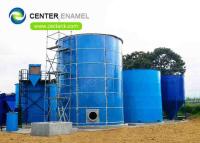 China Expandable Membrane Roof Bolted Steel Biogas Storage Tank  for sale