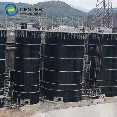 China Glass Lined Steel Drinking Water Storage Tanks For Indutrial Liquid Storage for sale