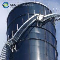 China Glass Fused To Steel Industrial Liquid Tanks For Sewage Treatment Plants Commercial Water Storage Tank for sale