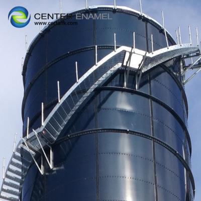 China Glass Fused To Steel Industrial Liquid Tanks For Sewage Treatment Plants Commercial Water Storage Tank for sale