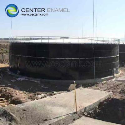 China Dark Green 3mm Steel Plates Drinking Water Tanks Chemical Resistance for sale