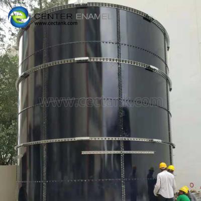 China AWWA D103 Glass Fused Steel Tanks Poultry And Livestock Manure Storage for sale