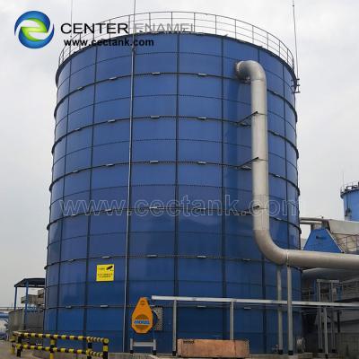 China Durable Industrial Water Tanks Dark Green For Inorganic Compounds for sale